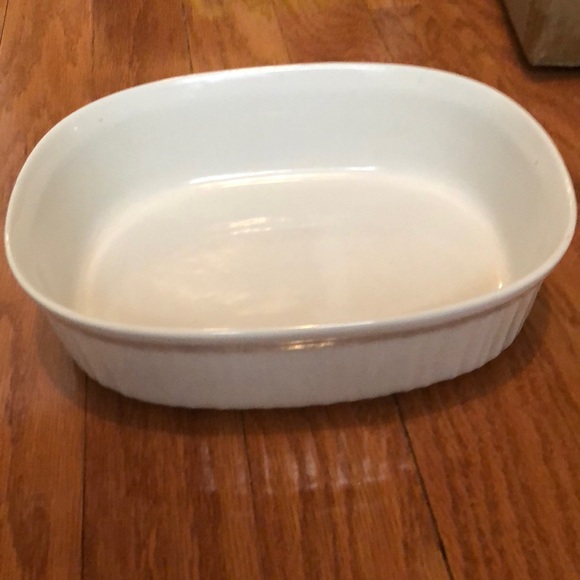 Corningware | Kitchen | Corning Ware French White Oblong Casserole Dish ...